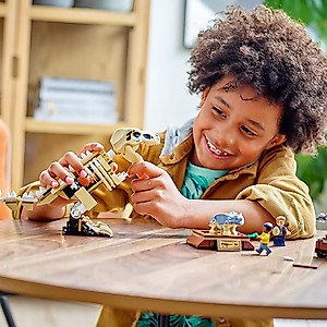 LEGO Jurassic World T. rex Dinosaur Fossil Exhibition 76940 Building Kit; Cool Toy Playset for Kids; New 2021 (198 Pieces)