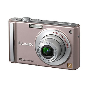 Panasonic Lumix DMC-FS20P 10MP Digital Camera with 4x Wide Angle MEGA Optical Image Stabilized Zoom (Pink)