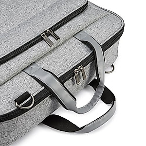 Amazon Basics Carry-On Garment Bag for Travel and Business Trips with Shoulder Strap - Gray