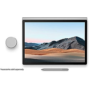 Microsoft Surface Book 3 (SKY-00001) | 13.3in (3000 x 2000) Touch-Screen | Intel Core i7 Processor | 16GB RAM | 256GB SSD Storage | Windows 10 Pro | GeForce GTX 1650 GPU