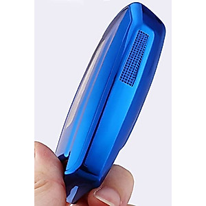 for Dodge TPU Protector Key Fob Cover Case fit for 2022 2021 2020 2019 Dodge 1500 5B Rubber Keyless Entry Key Fob OHT-4882056 (Blue)