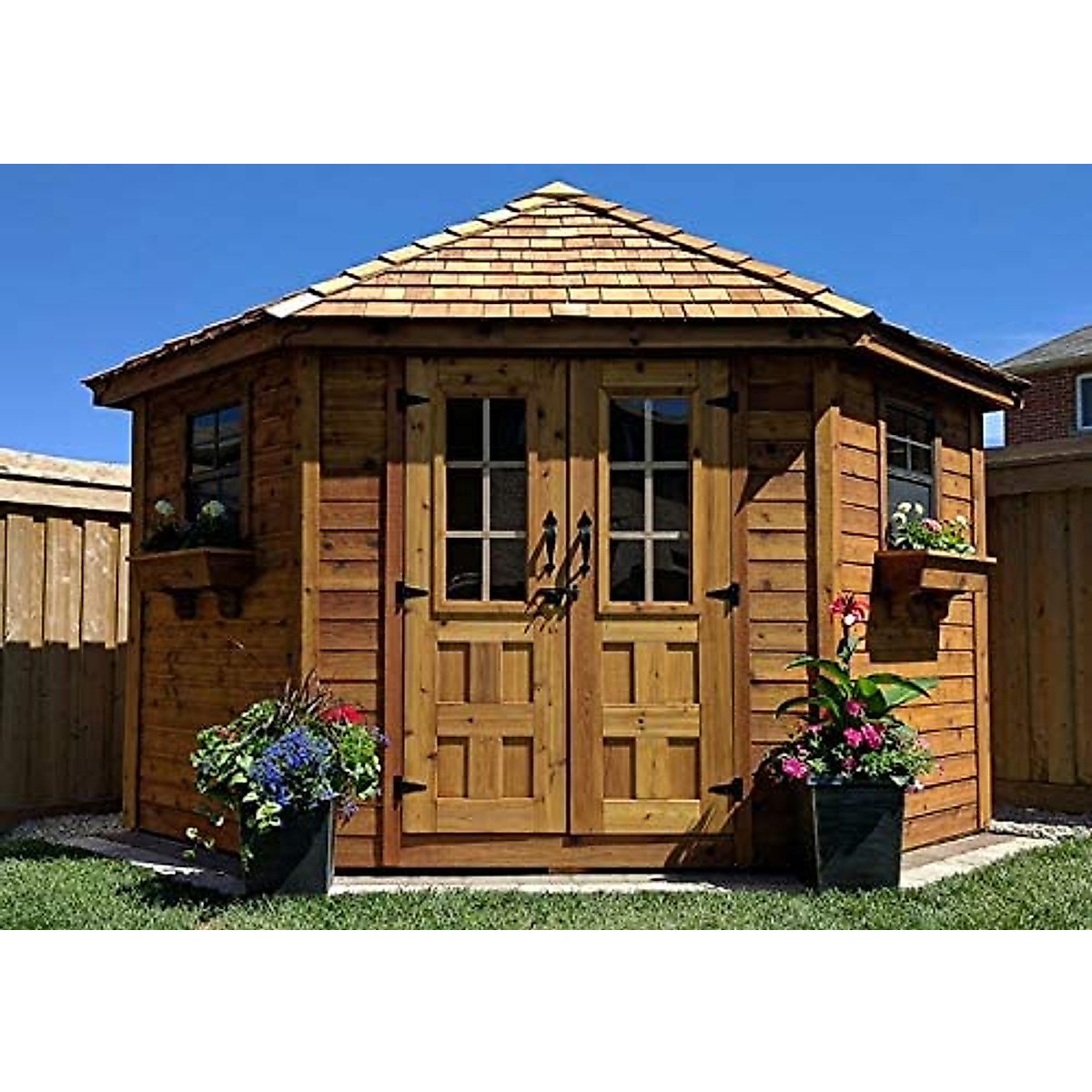 Penthouse 9 x 9 Garden Shed