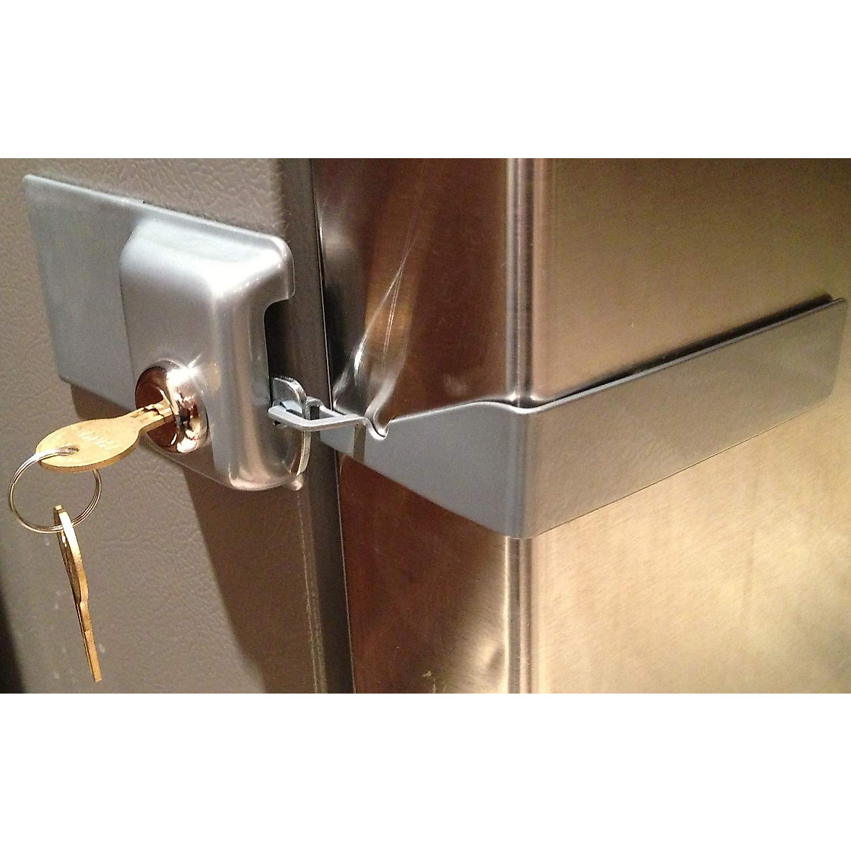 Fridge Lock Refrigerator Door Lock (Grey)