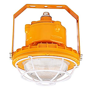 60W LED Explosion Proof Light, UL 844 Certified Class I Division II High Bay Warehouse Lighting, 8400 Lumens 240W Equivalent, 5700K Daylight, IP66 Waterproof, 3/4" NPT/Bracket Installation