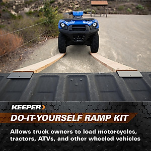 HAMPTON PROD Keeper 05674 Ramp Kit with Hardware,Black