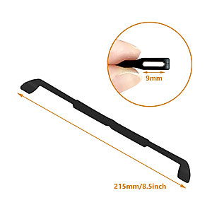 LNAUJS 8 Pack Non-Slip Silicone Glasses Strap for Kids or Adults Sports with Elastic Soft to Prevent Glasses from Falling, Glasses Holder, Eyewear Retainers, SunGlasses Retainer