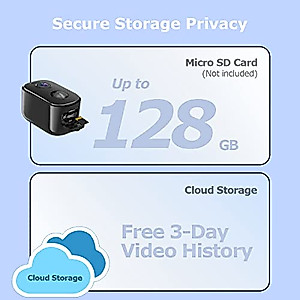 Security Cameras Wireless Outdoor 1080P Battery Powered WiFi Cameras Color Night Vision 2-Way Talk Motion Detection Spotlight/Siren for Home Security Cloud/SD Storage Waterproof indoor camera(Black)