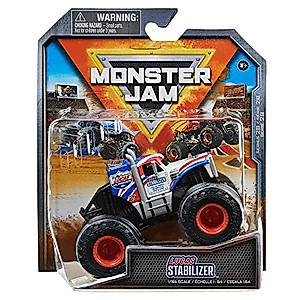 Monster Jam 2023 Spin Master 1:64 Diecast Truck Series 29 Arena Favorites Lucas Stabilizer