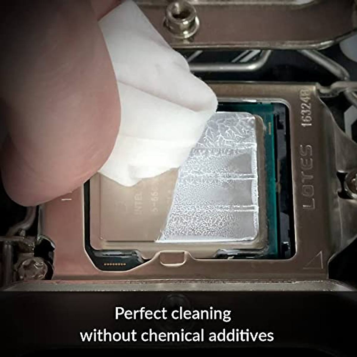 ARCTIC MX Cleaner (40 pieces) - Cleaning wipes for removing thermal paste, 11.5 x 11.5 cm, biodegradable