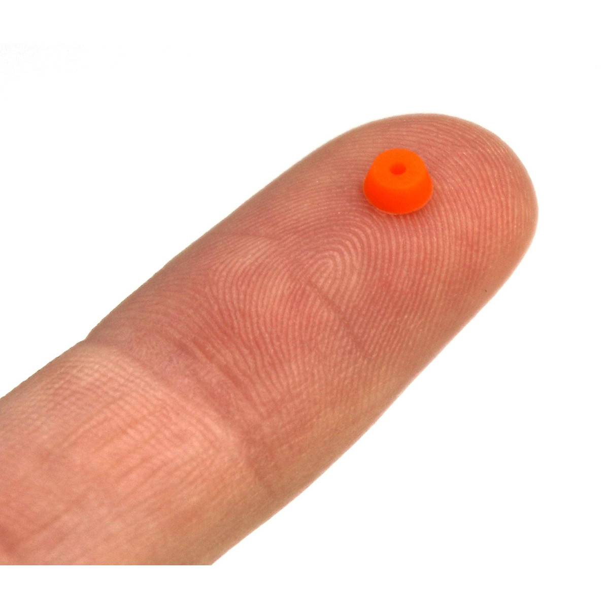 Teak Tuning Bubble Bushings Pro Duro Series in Orange - Loose (61A) - Custom Molded Fingerboard Tuning