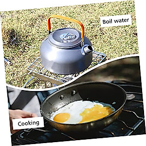 BESPORTBLE Furnace Backpack Stove Gas Grill Portable Folding Stove Grill Accessories Hibachi Grill Outdoor Gas Stove Camping Stove Camping Cooking Stove Gas Burner Burning Wood Hose Regulator