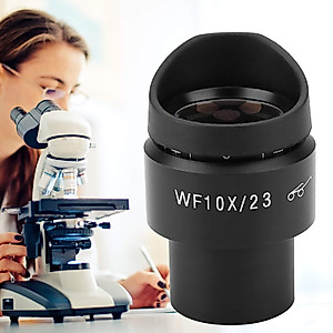 Microscope Eyepiece WF10X Wide Angle Eyepiece Ocular Lens GWF004 Wide Field Microscope Eyepiece (23mm)