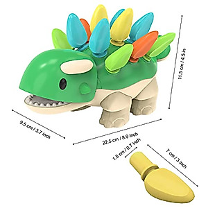 Toddler Montessori Toys Learning Activities Educational Dinosaur Games - Baby Sensory Fine Motor Skills Developmental Toys - Gifts for 6 9 12 18 Month Age 1 2 3 4 One Two Year Old Boys Girls Kids