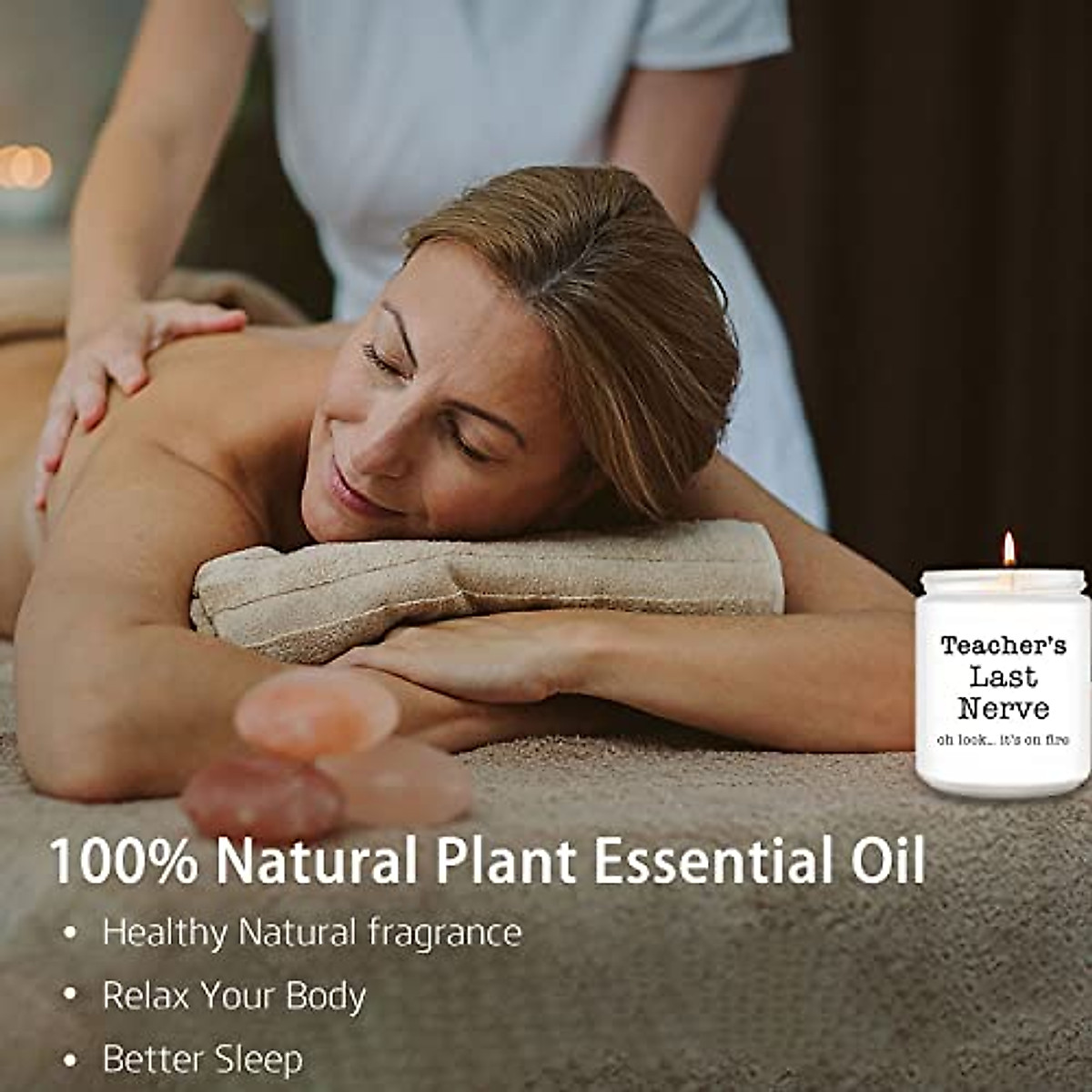 Teacher Appreciation Gifts, Best Teacher Gifts for Women, Funny Teacher Christmas Gifts, Birthday Gifts, Retirement Gifts, Thanksgiving Gifts for Teachers, Lavender Scented Candles