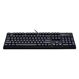 Tt eSPORTS Thermaltake Poseidon Z Plus Gaming Performance Monitoring App & Software Blue Switches Blue Backlight Mechanical Gaming Keyboard KB-PZP-KLBLUS-01