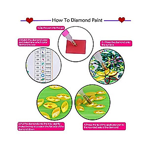 Christmas Bookmark Diamond Painting Kit - pigpigboss 4 Pack 5D Diamond Painting Art Crystal Rhinestones Snowman Bookmark Diamond Painting Set Christmas Tree Diamond Dot Bookmark Book Decor (21 x 6 cm)