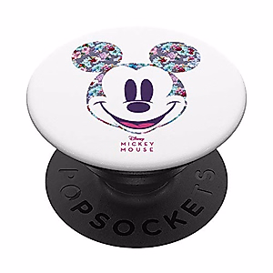 Disney Year of the Mouse Floral Mickey April PopSockets PopGrip: Swappable Grip for Phones & Tablets