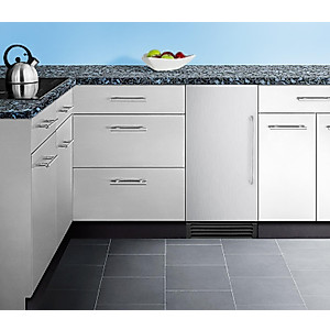 Summit BIM44G General and Commercial Purpose Icemaker, Stainless Steel