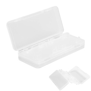 4-In-1 Game Cards Case, PP Material Game Cards Storage, Light In Weight Scratch-Resistant Game Cartridge Holder, for Switch(Four card boxes through white)
