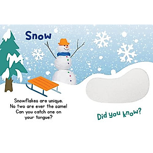 Weather - Children's Touch and Feel Board Book - Sensory Board Book