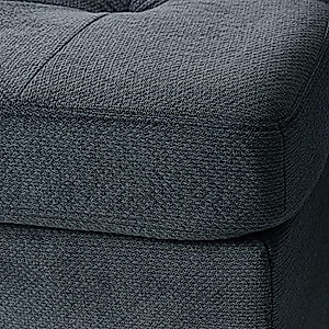 Christopher Knight Home Canterbury Fabric Sectional Set, Charcoal