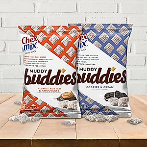 Chex Mix Muddy Buddies, Cookies and Cream Snack Mix, 10.5 oz