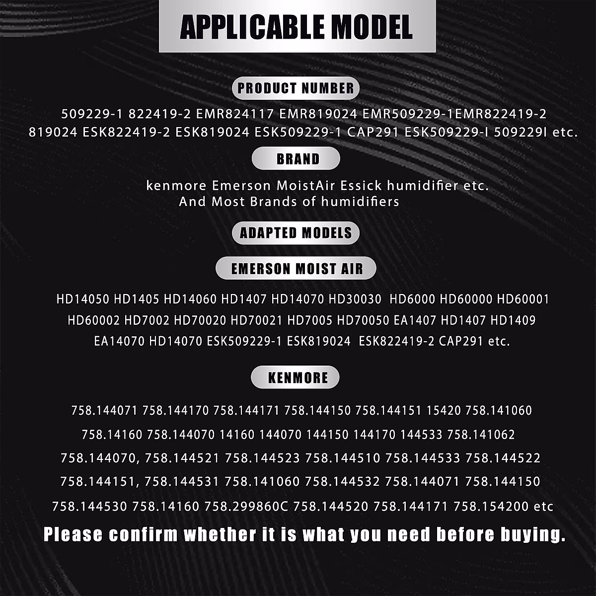 luclyyasys Upgraded Humidifier Bottle Valve Cap Assembly 509229-1 ESK509229-1 822419-2 EA1407 822419-2 EMR824117 Compatible with Emerson MoistAir Essick Air Kenmore Humidifier Parts-1 Year QA