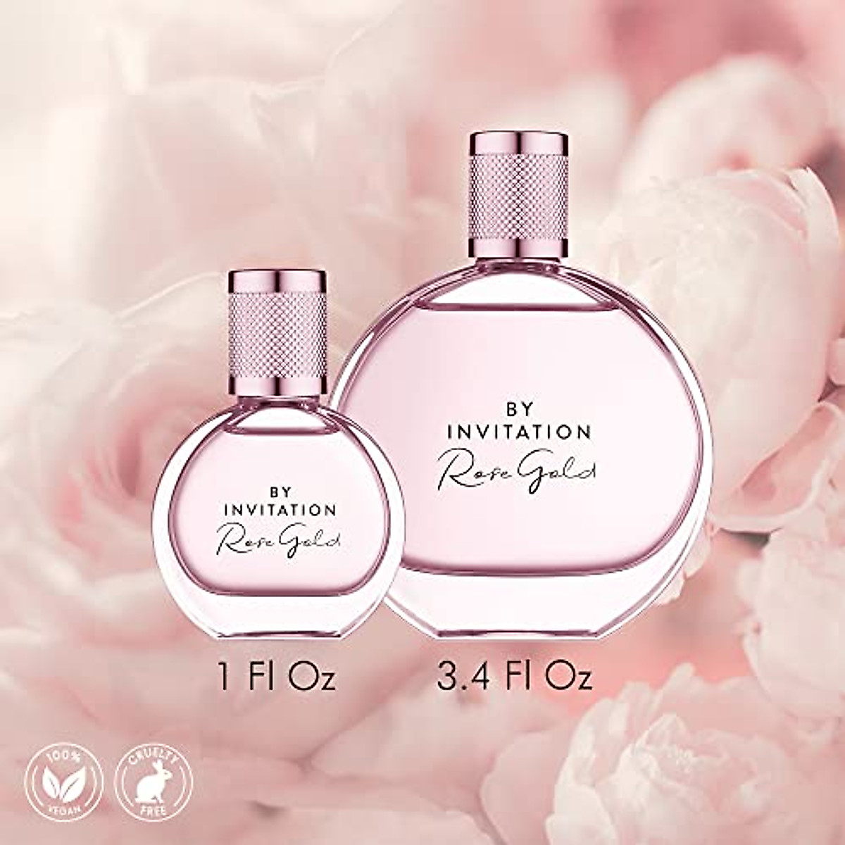 By Invitation Rose Gold from Michael Bublé Fragrances, 3.4 Fl Oz | Women’s Perfume | Pear, Rose, Praline, Vanilla Perfume | Eau de Parfum | Gift for Women | Vegan & Cruelty Free