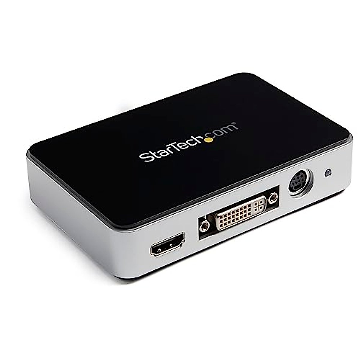 StarTech.com HDMI Video Capture Device - 1080p - 60fps Capture Card - USB Video Recorder - with HDMI DVI VGA, TAA (USB3HDCAP)