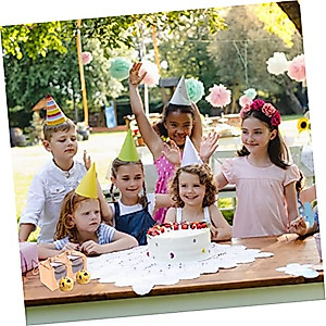 STOBOK 10pcs Cupcake Packing Boxes Kraft Cupcake Boxes Mini Cake Boxes Sheer Ribbon Clear Cake Box Wedding Candy Boxes Take-out Container Pastry Gift Box Transparent Cake Box Cake Holder