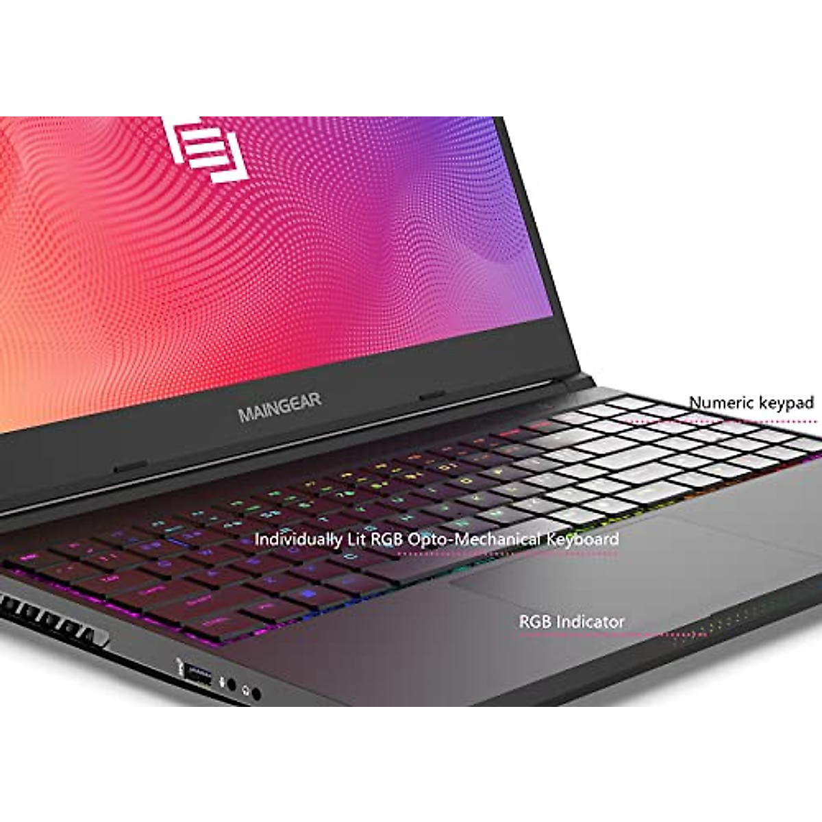 MAINGEAR Vector Pro 2 (2022) 15.6 inch RTX 3070 Ti Gaming Laptop, Intel Core i9-12900H Processor, NVIDIA GeForce RTX 3070 Ti 8GB GPU, 15.6 inch 240Hz QHD Display 32GB DDR5 RAM 1TB NVMe SSD Win 11 Pro