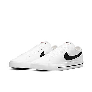 NIKE Men's Training Gymnastics Shoe, White Black, 7.5