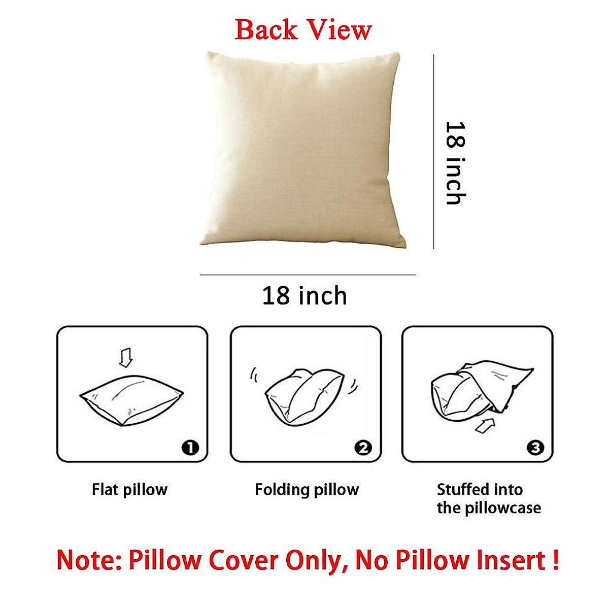 Xihomeli Hello Fall Throw Pillow Covers Cute Scarecrow with Sunflower Leaves Pillows Decorative Pillow Cover Cotton Linen Autumn Harvest Pillow Case Outdoor Home Decor Sofa 18x18 Inch (Scarecrow)