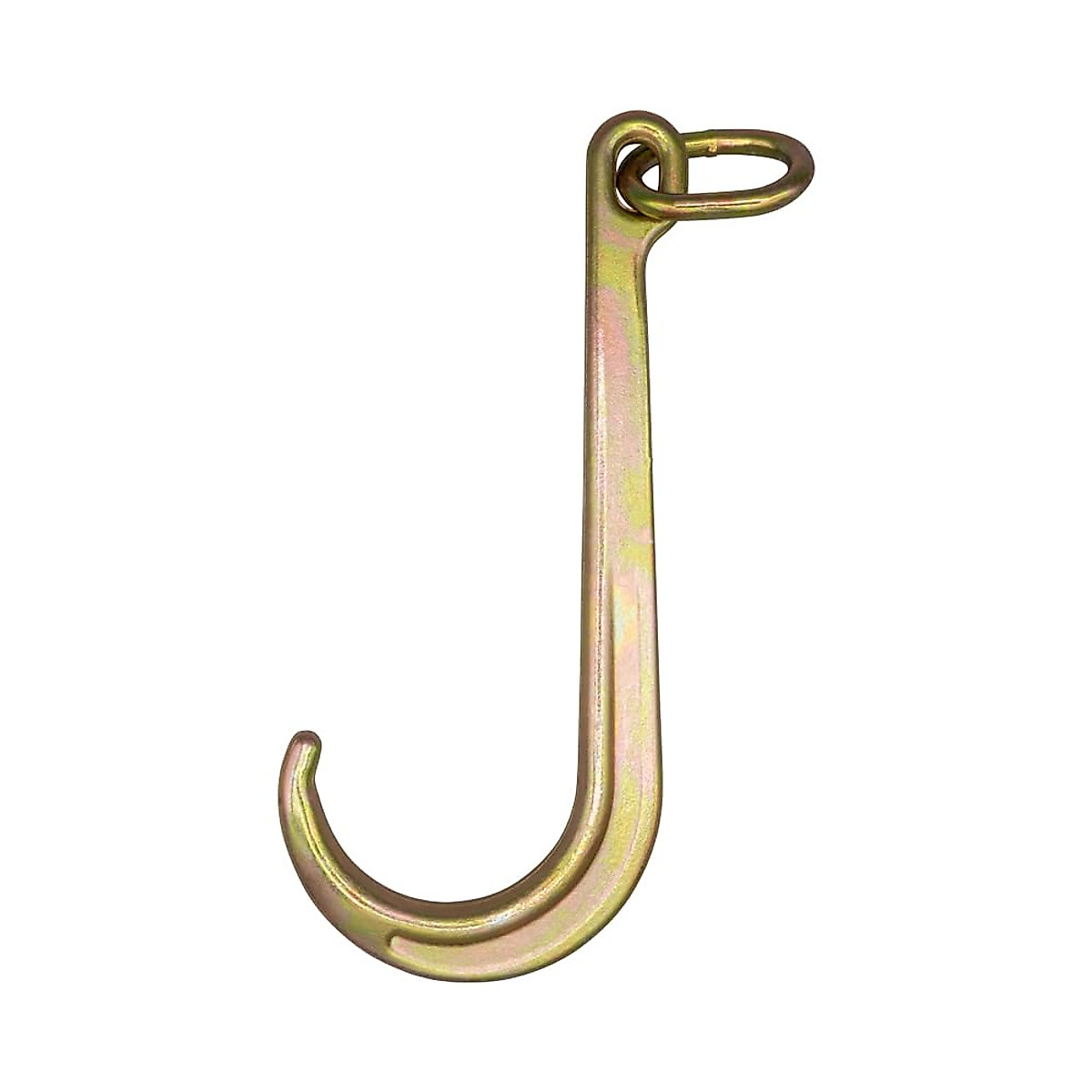 Mytee Products (2 Pack 15" Inch J Hook Heavy Duty Grade G70 Tow Axle Strap Wrecker Roll Back Clevis 5400#