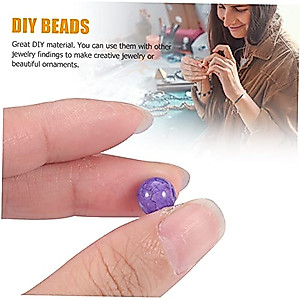 COHEALI Gemstone Beads for Jewelry Making Bracelets Beads 3pcs 2 Mixed Bead Suit Jewelry Necklace DIY Crafts Accessories Beads Plastic Purple Bracelet Bracelets Kit
