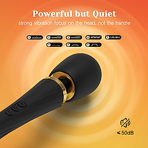 Tracy's Dog Wand Vibrator, Powerful Vibrating Massager for Women Partner Play with 5 Vibration Modes & 3 Speeds