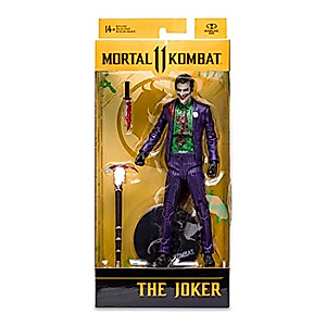 McFarlane Toys Mortal Kombat The Joker (Bloody) 7" Action Figure with Accessories
