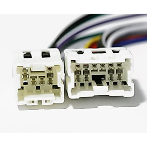 Yuacdky Radio Wiring Harness for Nissan Altima Frontier Sentra1995-2007, Infiniti G20 G35 Q45 QX4