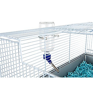 Lixit Glass Bottles for Dwarf Rabbits, Gerbils, Hamsters, Ferrets, Guinea Pigs, Chinchillas, Rats. Hamsters and Other Small Animals. (8 oz)