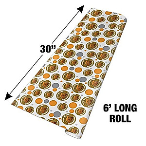 GRAPHICS & MORE Flush the Turd November 3rd Gift Wrap Wrapping Paper Roll