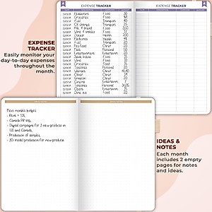 Clever Fox Budget Book 2.0 – Simple Budgeting Planner for Beginners – Financial Notebook with Money Spending, Debt & Bill Tracker (Rose Gold)
