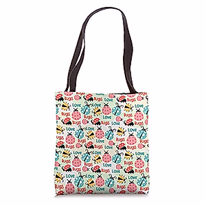 Ladybug Love Cute Ladybird Beetle Bug Collector Tote Bag