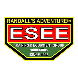 ESEE Knives Ashley Game Hunting Skinning Knife w/Sheath, Made in USA (Micarta)