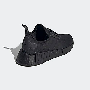 adidas Originals NMD_R1's Sneaker, Black/Black/Black, 5 US Unisex Big Kid