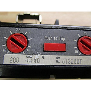CUTLER HAMMER JT3200T 200AMP, Thermal Magnetic, Trip Unit, 600VAC MAX, 3POLE, Type JT