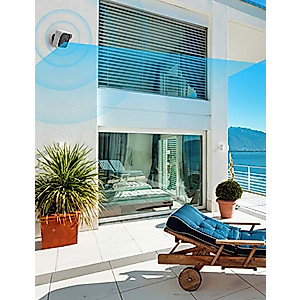 Blink Outdoor Camera Silicone Skin Cover, COOLWUFAN Anti-Scratch Protective Cover for All-New Blink Outdoor/Indoor – Wireless Camera System - Blink Outdoor Camera Best Accessories (White (3 Packs))