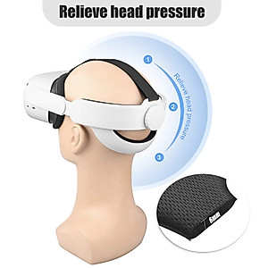 MASiKEN Carrying Case and Head Strap For VR Headset,Accessories Lens Spacer 3-IN-1 Travel Bundle, Inner Custom Padded Shockproof With Shoulder Strap Case (Gray)
