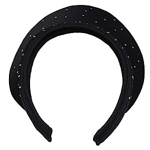 Glove It Womens Black Slide On BLING COIL VISOR, Black Bling Slide On Visor