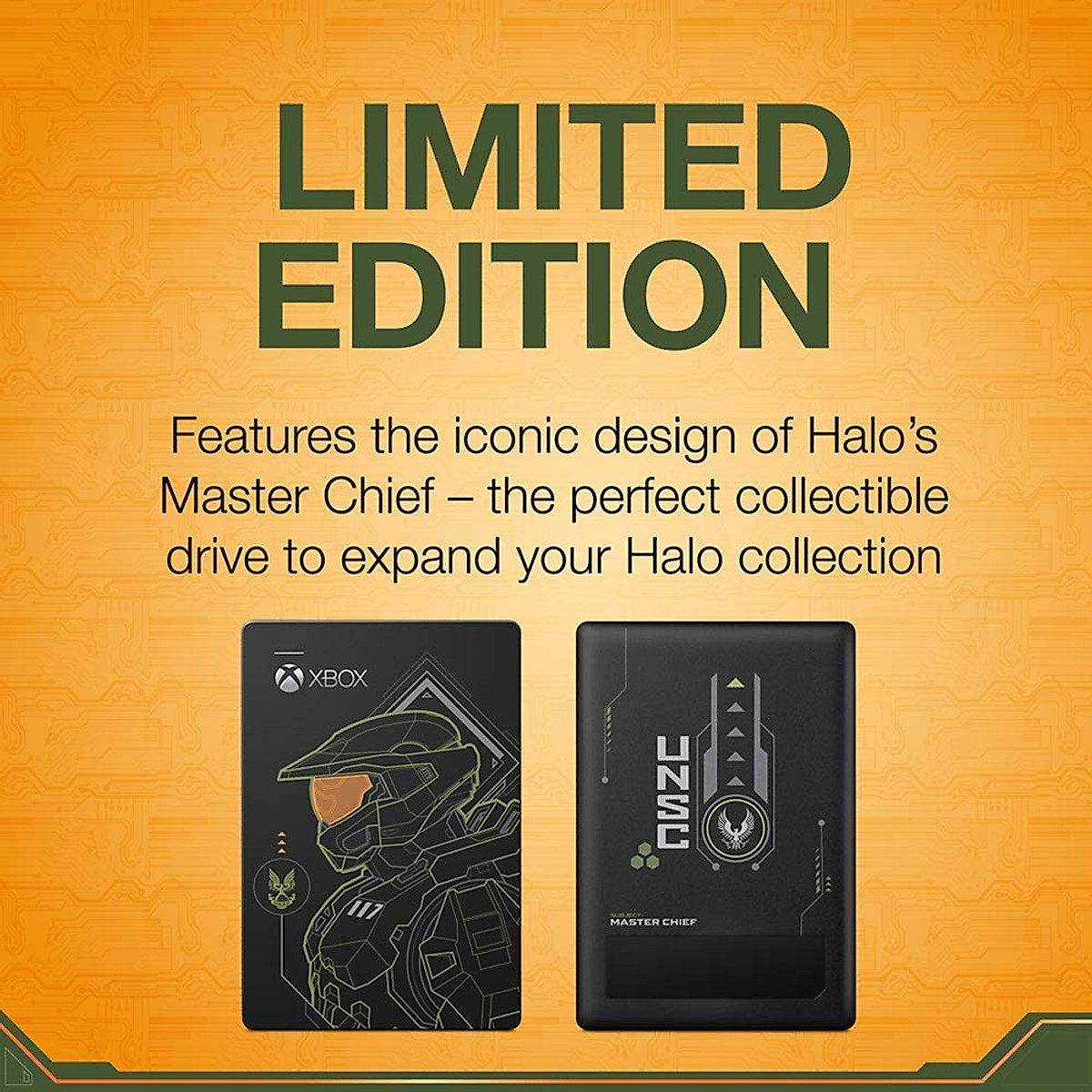 Seagate Game Drive for Xbox Halo - Master Chief LE 2TB External Hard Drive Portable HDD - USB 3.2 Gen 1 Designed for Xbox One, Xbox Series X, and Xbox Series S (STEA2000431) (Renewed)