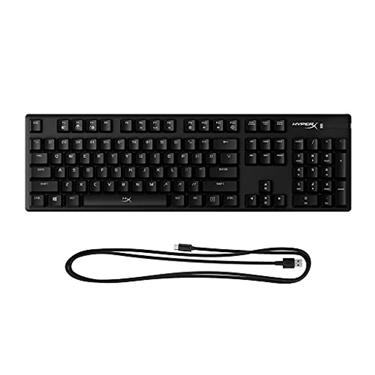 HyperX Alloy Origins - Mechanical Gaming Keyboard - Software-Controlled Light & Macro Customization - Compact Form Factor - Linear Switch Red - RGB LED Backlit (Renewed)